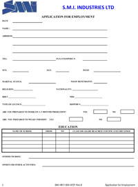 SMI Industries Ltd. | Careers